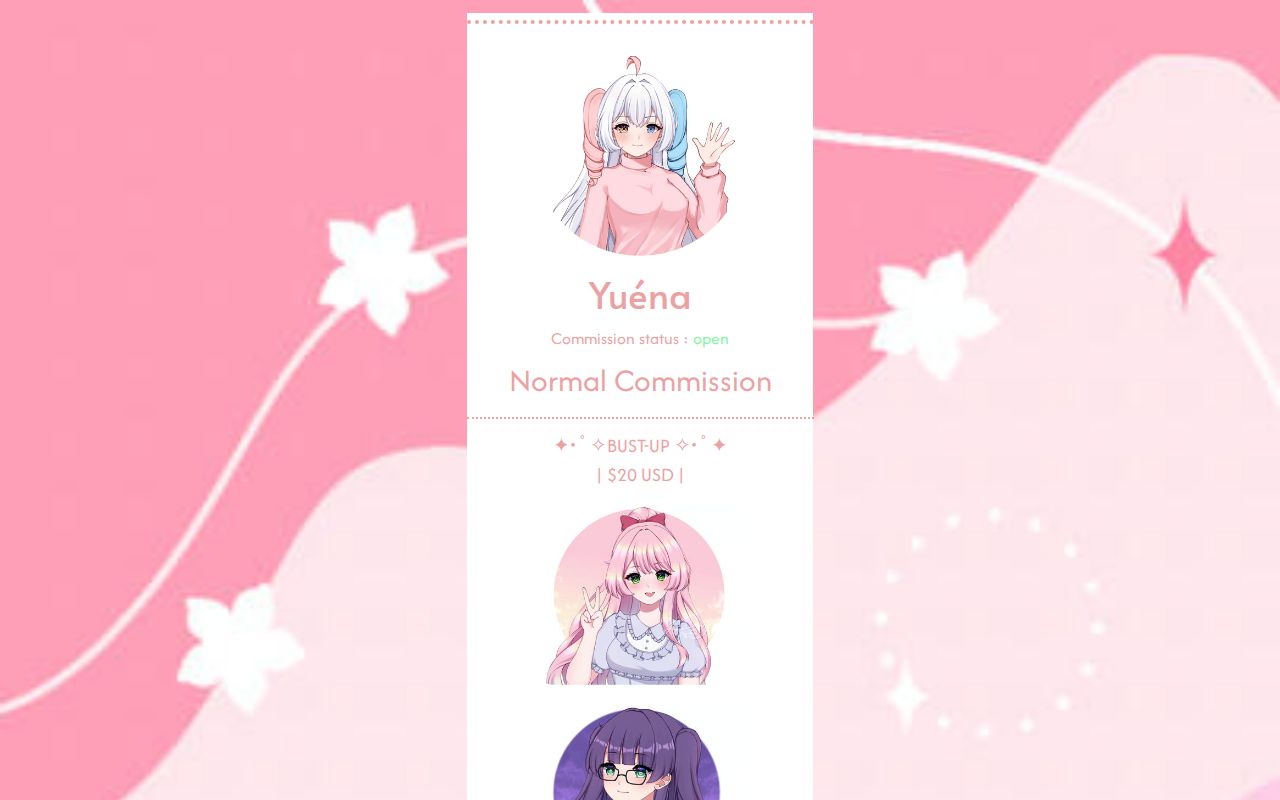 Yuèna normal commission